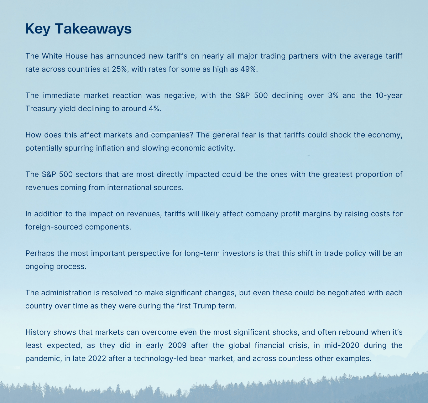 Special Update: Reciprocal Tariffs and the Market Reaction