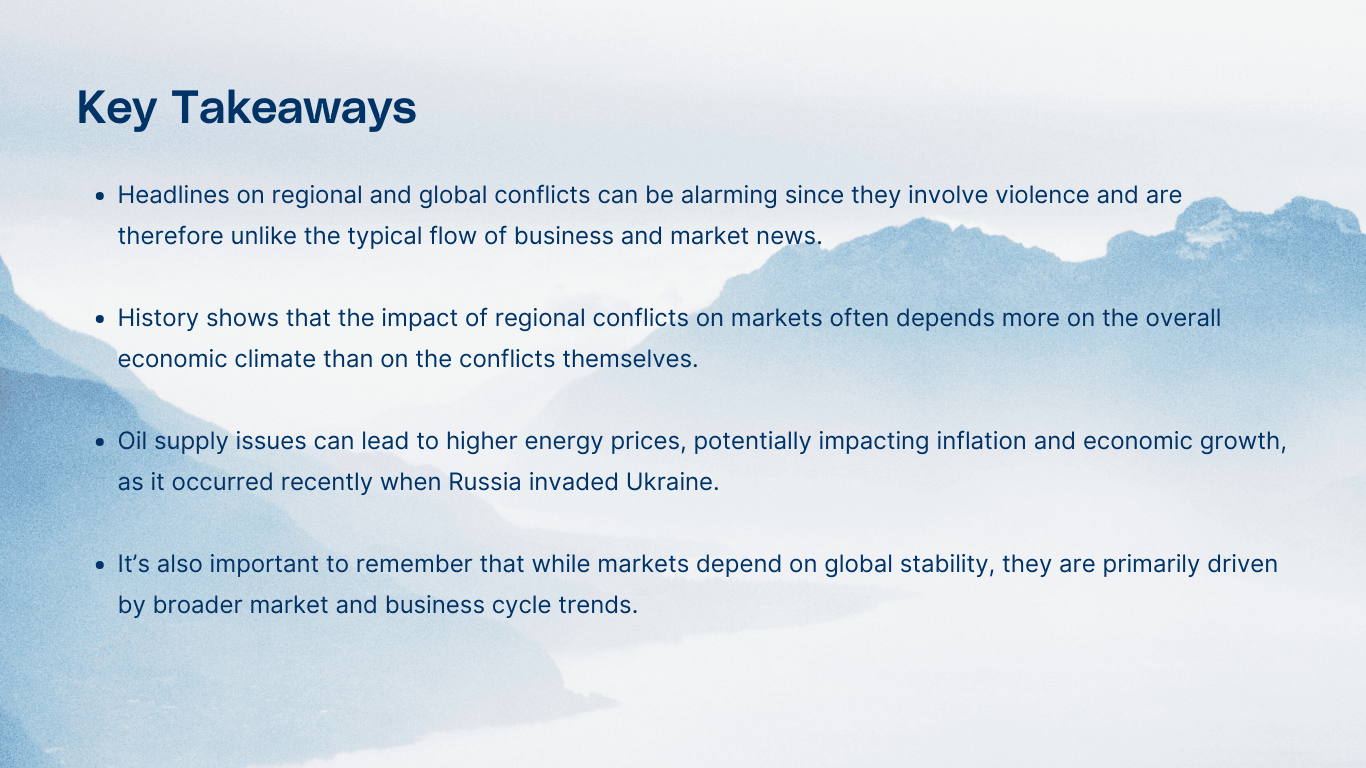 How Geopolitical Conflicts Impact Markets and the Economy